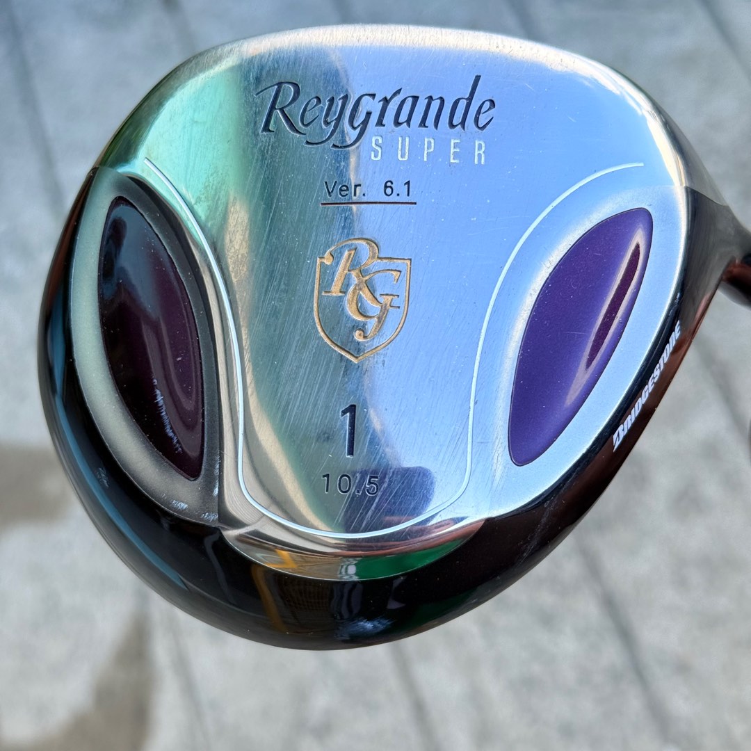 BRIDGESTONE REYGRANDE Super Golf Driver 10.5 degrees w/ Head Cover Ver ...