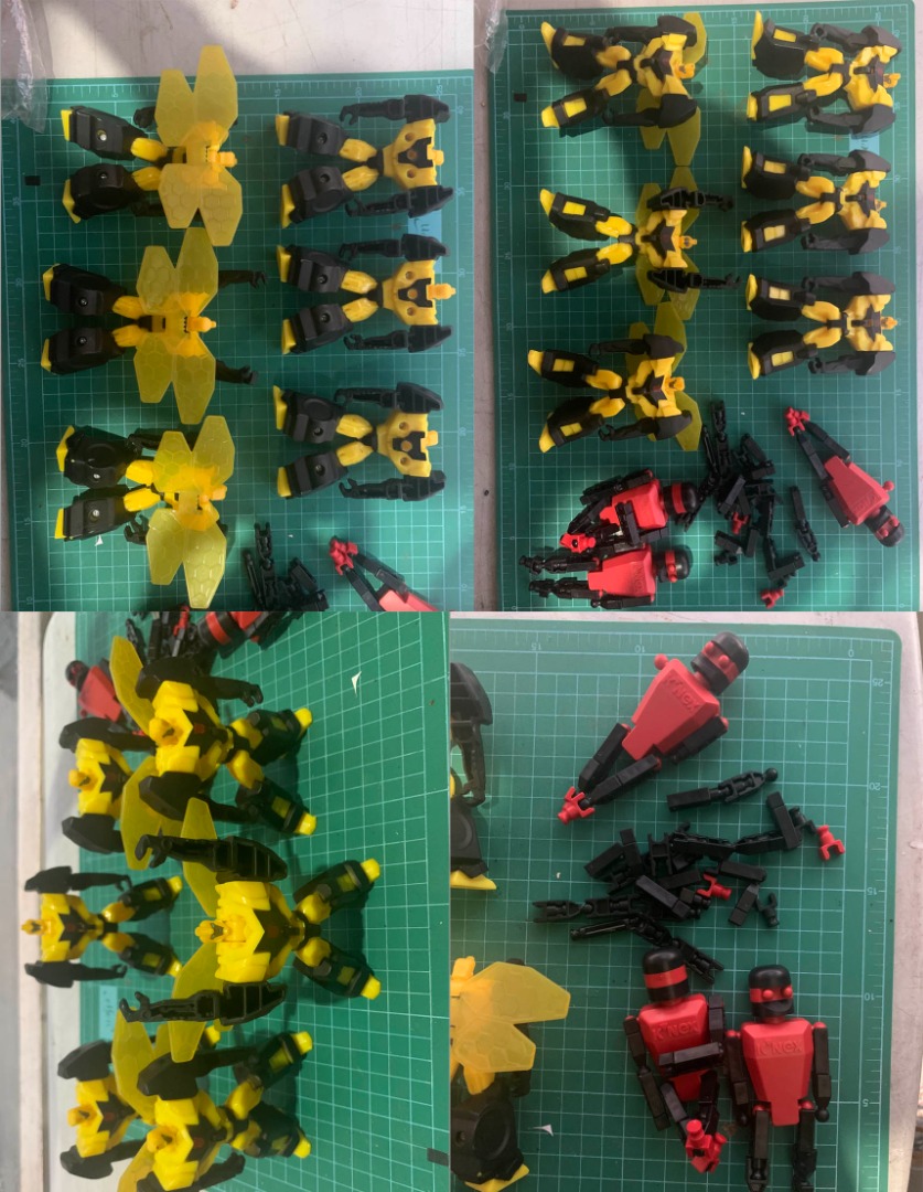 Bumble Bee Army - Transformers / Knox Robot - Set, Hobbies & Toys, Toys ...
