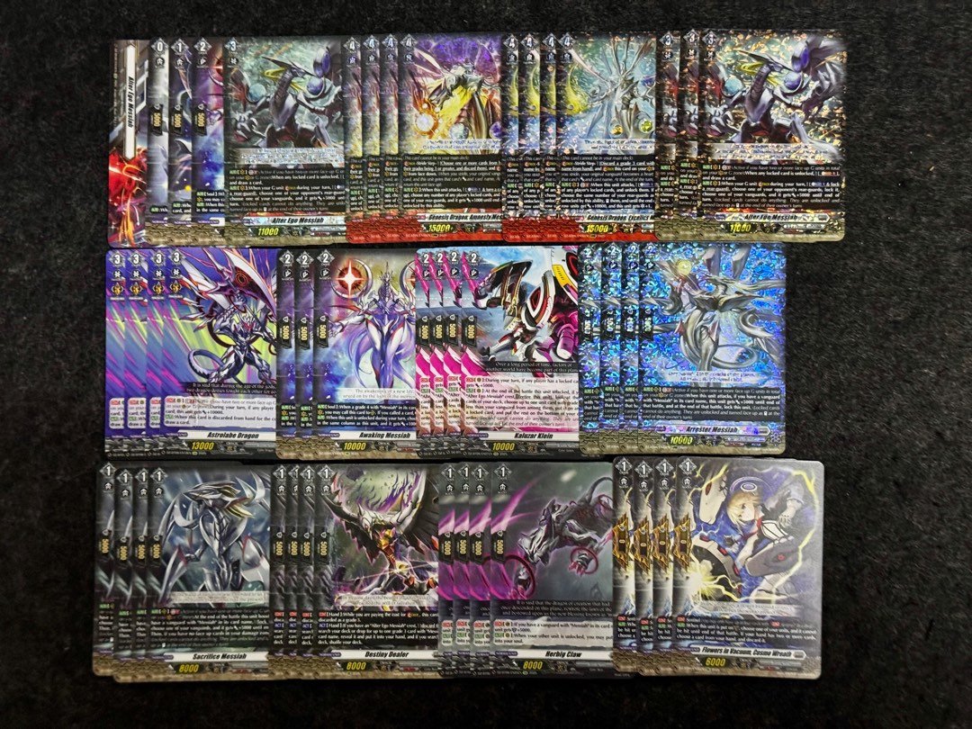 Cardfight Vanguard Messiah Eng Deck, Hobbies & Toys, Toys & Games on ...