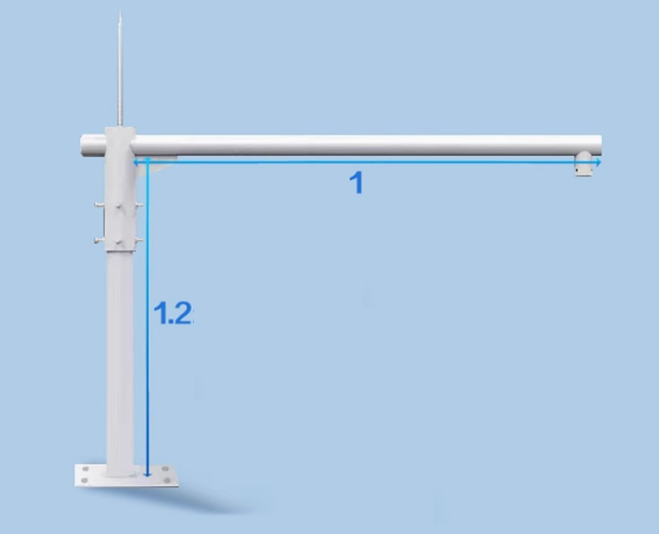 CCTV Mounting Arm 1.2 meter High X 1 meter long, Everything Else on ...