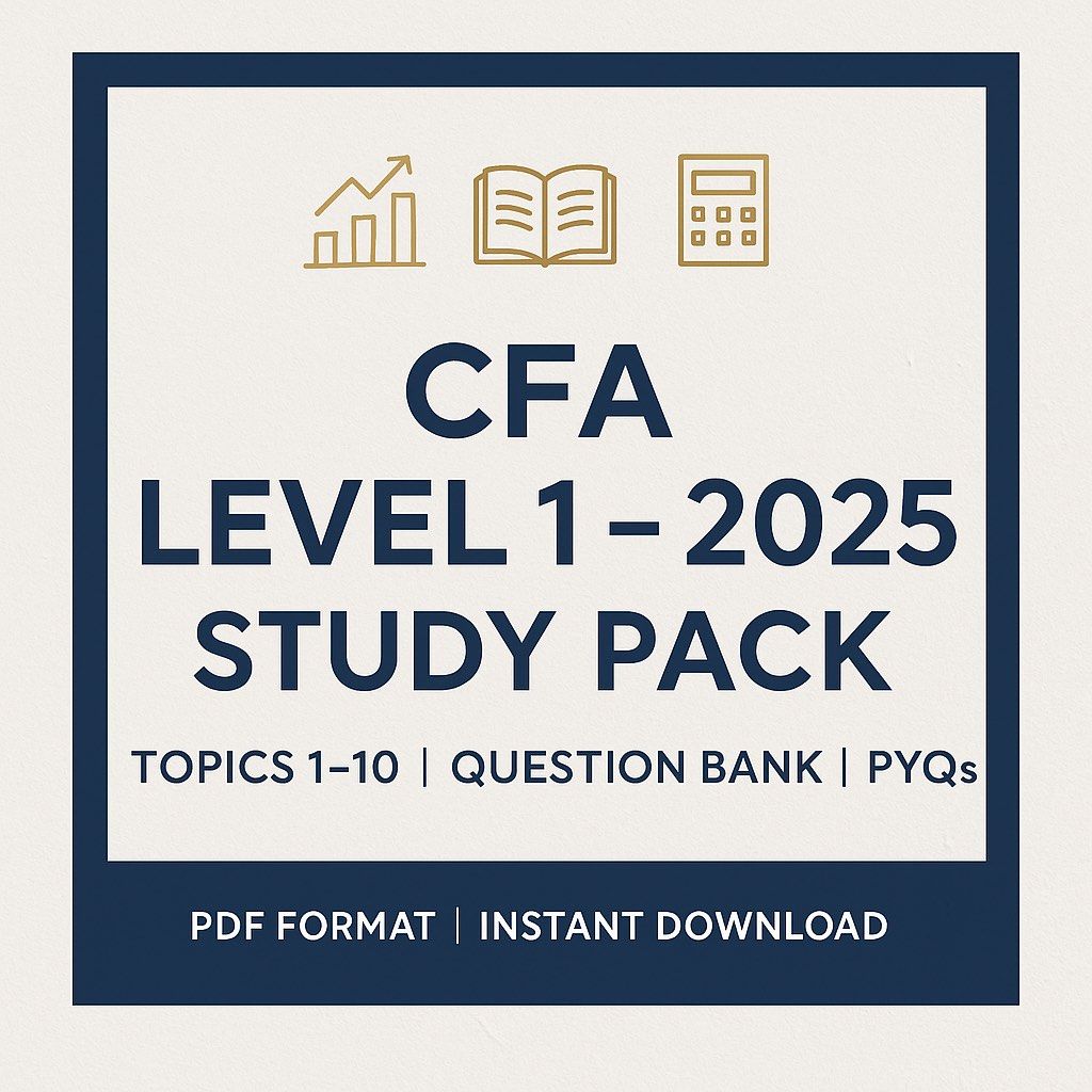 CFA Level 1- Study materials, Hobbies & Toys, Books & Magazines ...
