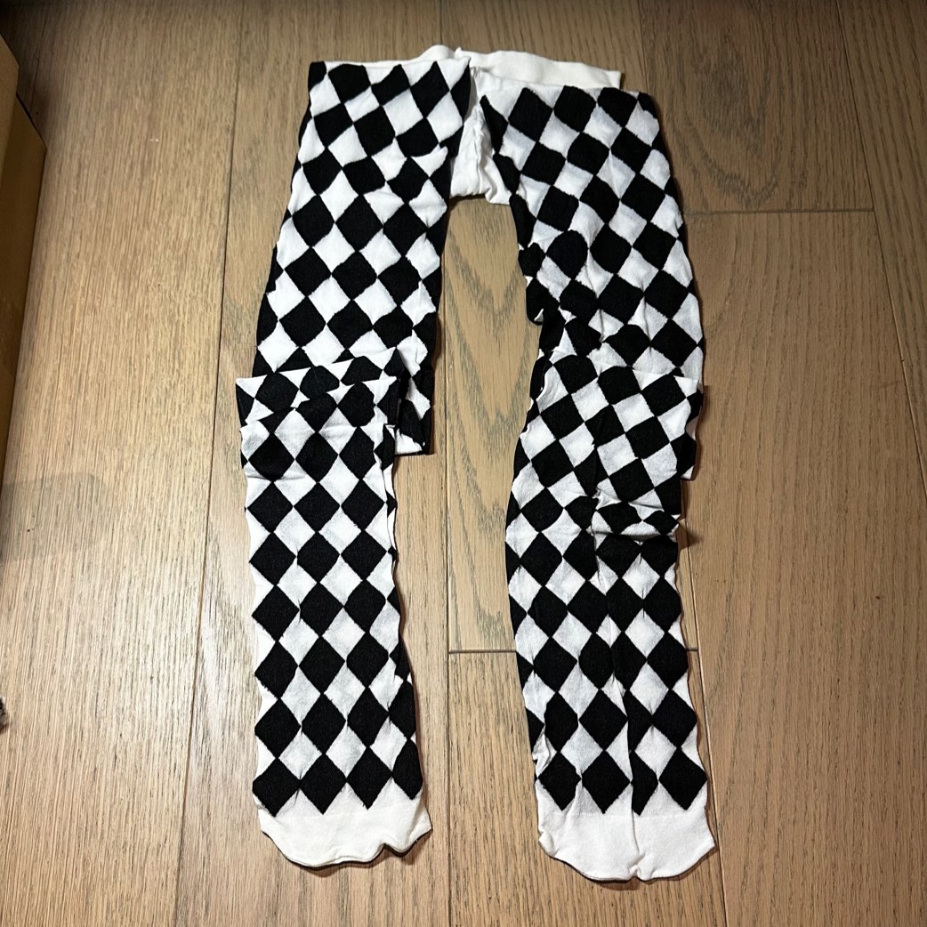 checkered tights, Women's Fashion, Watches & Accessories, Socks ...