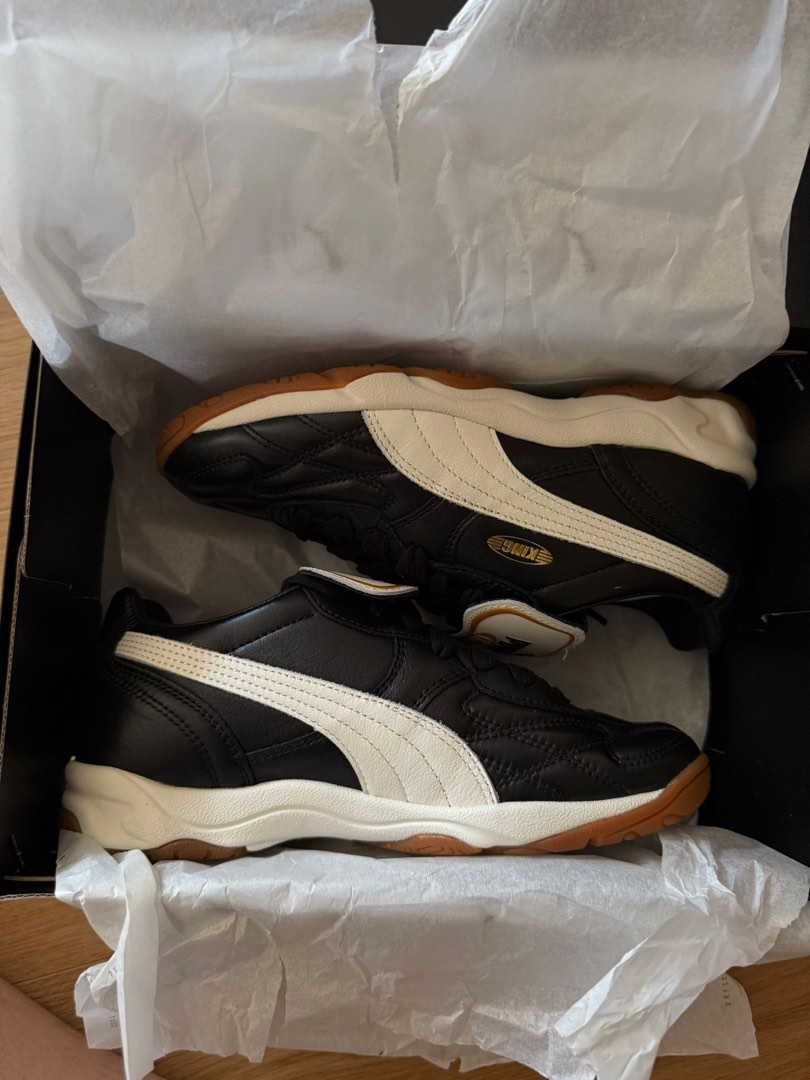 chunky puma black shoes, Women's Fashion, Footwear, Sneakers on Carousell