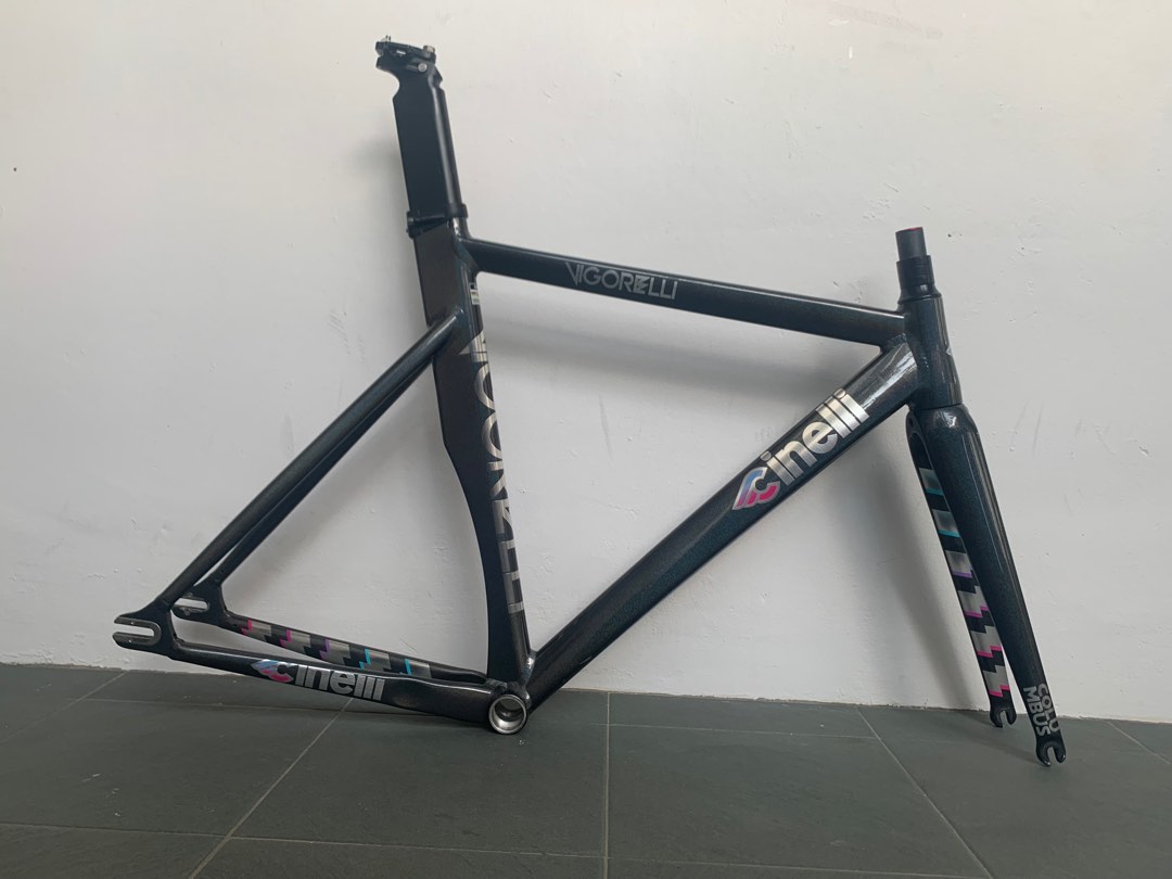 cinelli vigorelli rainbow fs/frameset, Sports Equipment, Bicycles ...