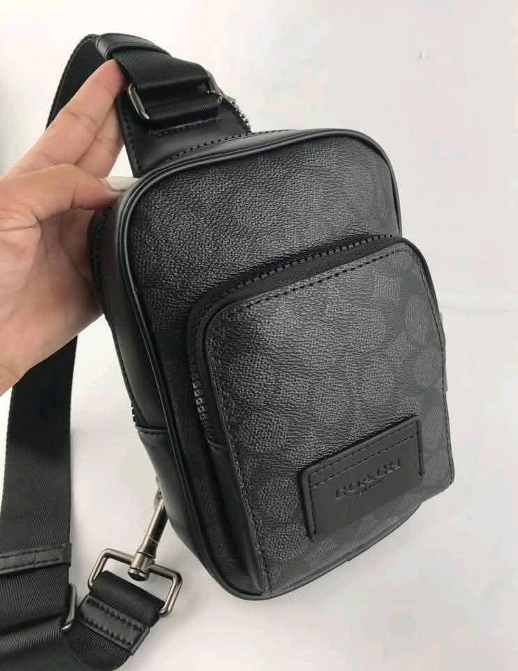 Coach Track Pack 14 Crossbody Bag, Men's Fashion, Bags, Sling Bags on ...
