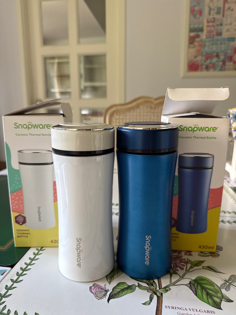 Corelle snapware ceramic thermal bottle, Furniture & Home Living, Kitchenware & Tableware, Water ...