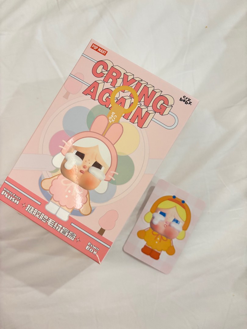 Crying Again Cry Baby Pop Mart - Duck You, Toys & Collectibles, Mainan ...