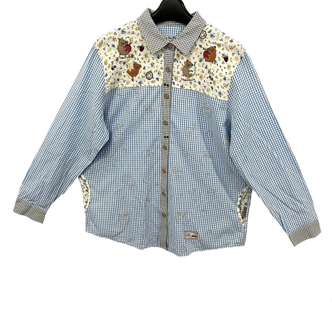 Cuse Family Berry Japan Organic Cotton Intricate Details Classic Tops, Women's Fashion, Tops ...