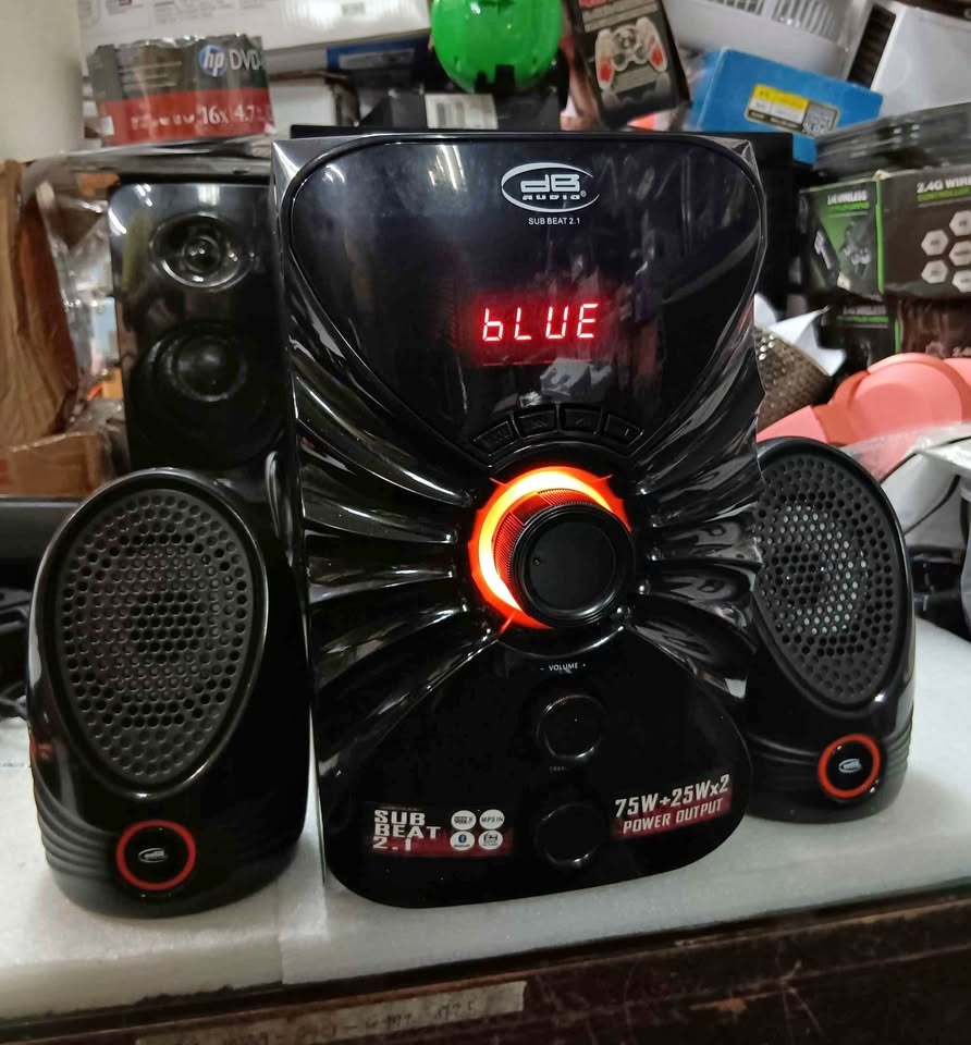 dbaudio Sub-Beat 2.1 Multimedia Bluetooth Music Speaker System, Audio ...