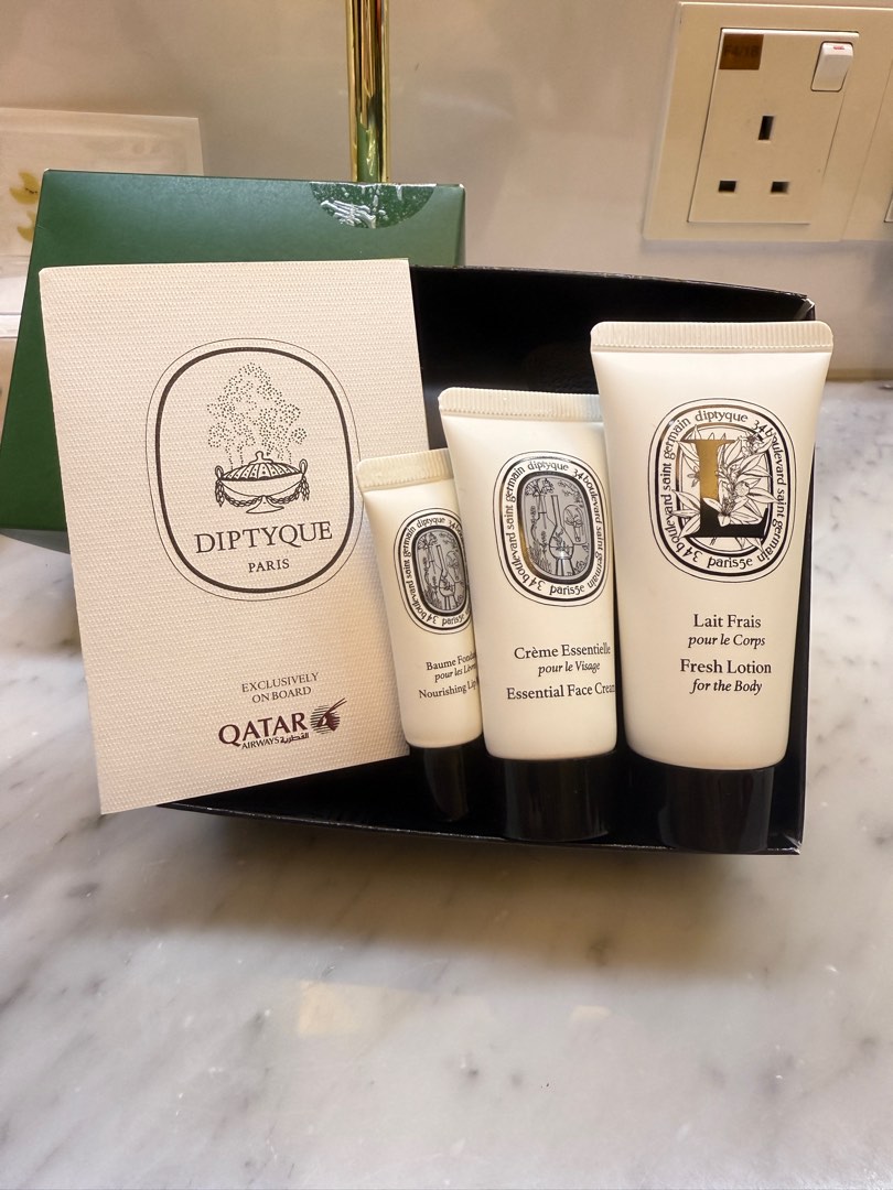 Diptyque amenity kit, Beauty & Personal Care, Face, Face Care on Carousell