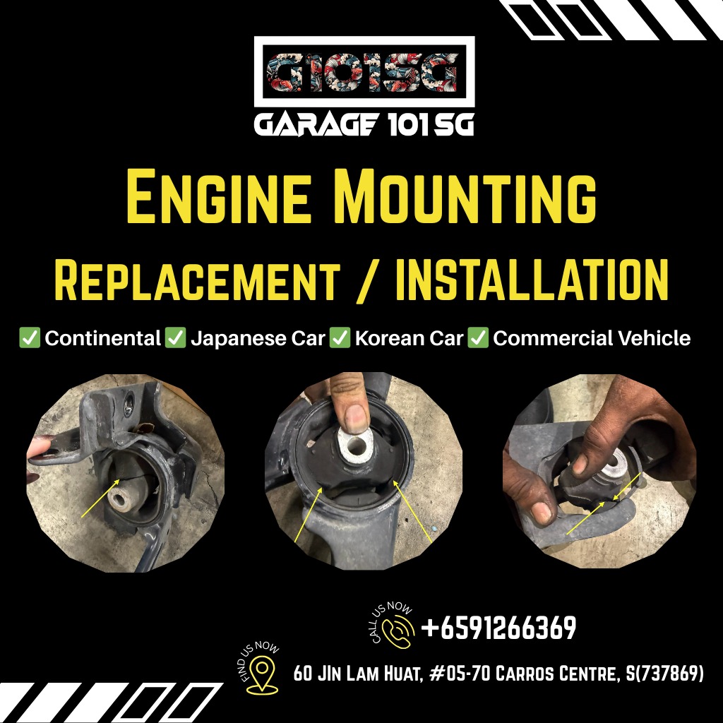 Engine Mounting Replacement / Installation, Car Accessories, Car ...