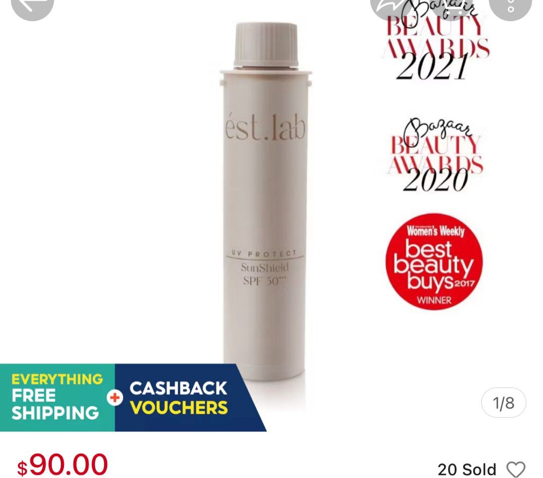 est.lab SunShield SPF 50*** REFILL, 50ml, Beauty & Personal Care, Face ...