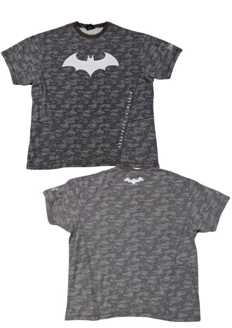 everlast X batman arkham knight digital camo, Men's Fashion, Tops ...