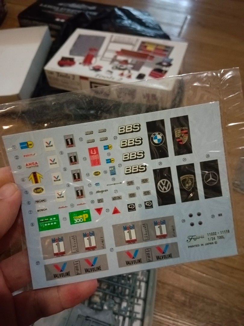 Tiada Lagi - Fujimi - Garage Tools no 1, model kit, 1:24 scale, diorama ...