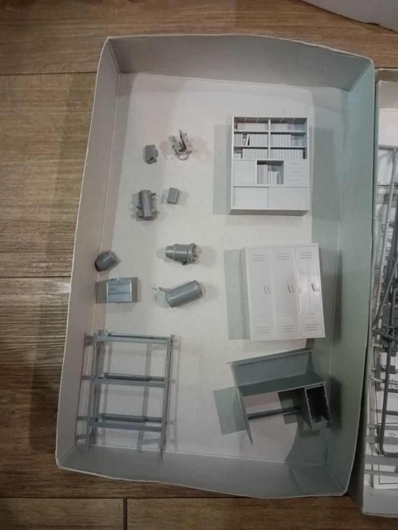 Fujimi - Garage Tools no 2, model kit, 1:24 scale, diorama, partially ...