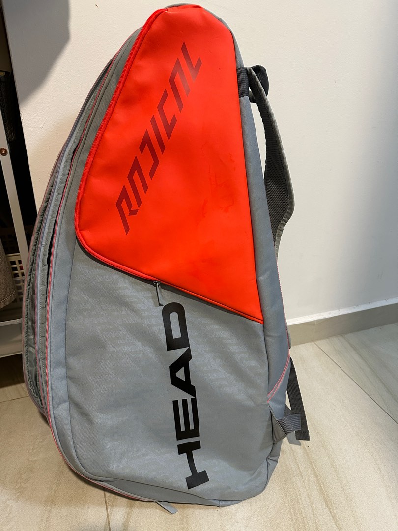 Head Radical Tennis Bag, Sports Equipment, Sports & Games, Racket ...
