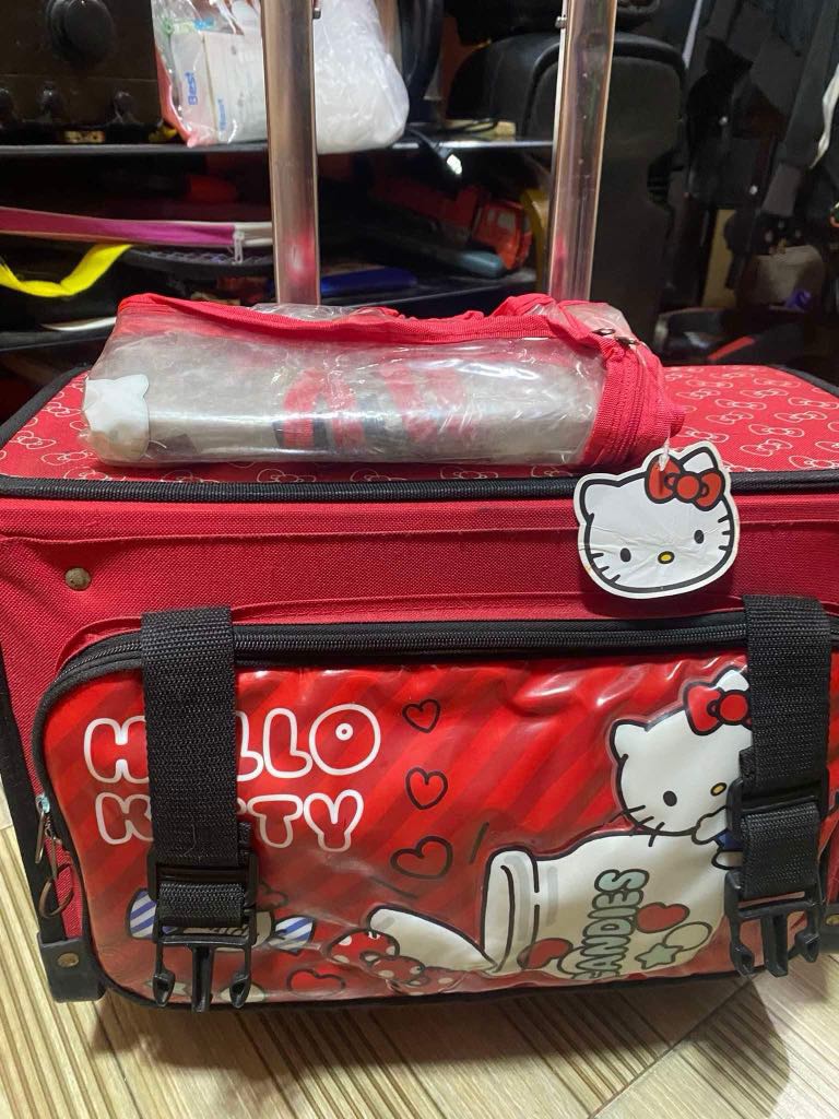 hello kitty trolley bag, Babies & Kids, Going Out, Strollers on Carousell