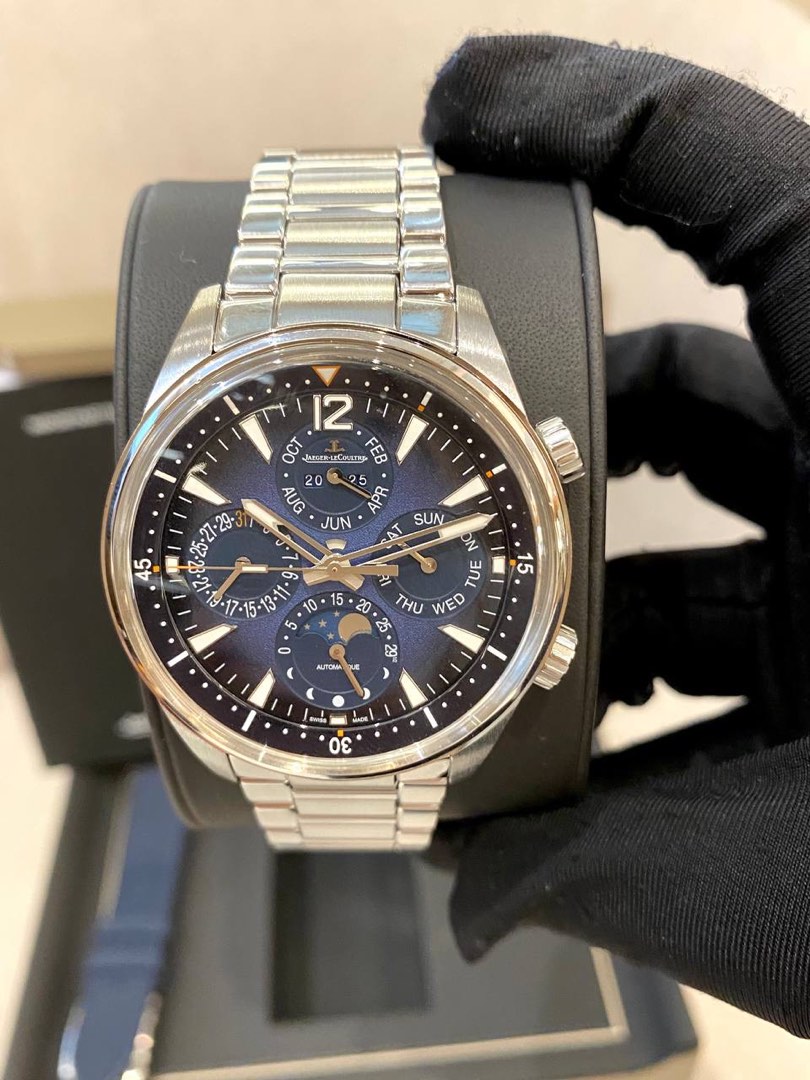 JAEGER-LECOULTRE POLARIS PERPETUAL CALENDAR REF Q9088180 MOON FACE ...