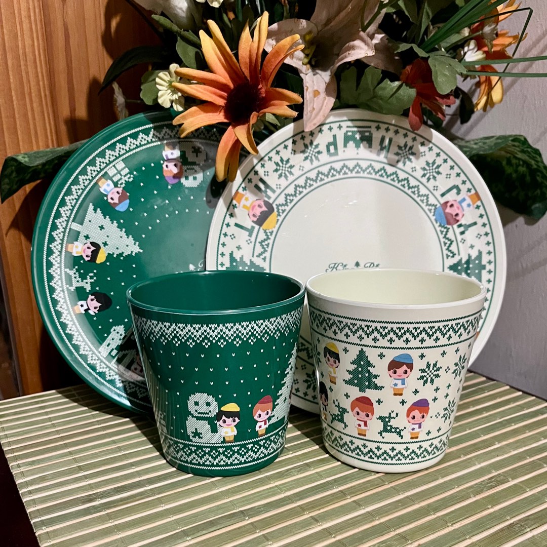 Japan King & Prince high quality melamine cup and plate set, Furniture ...