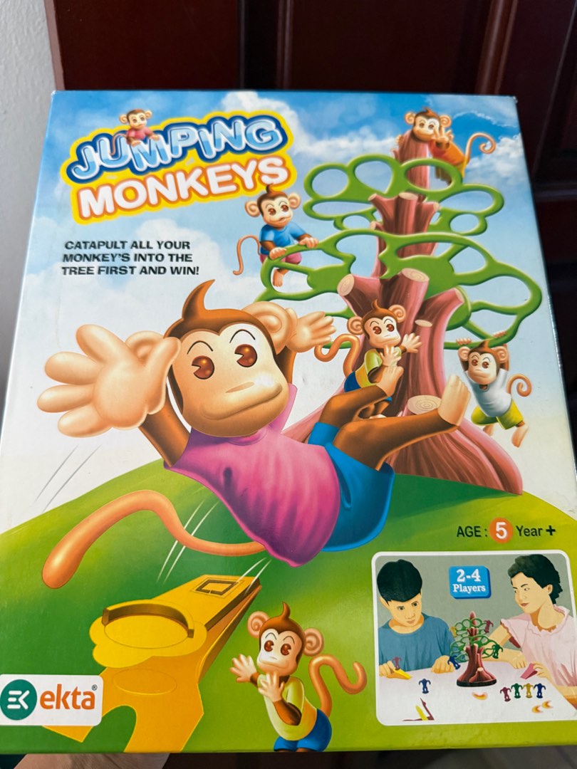 Jumping monkeys game for kids, Hobbies & Toys, Toys & Games on Carousell