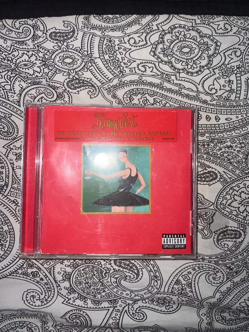Kanye West MBDTF Cd, Hobbies & Toys, Music & Media, CDs & DVDs on Carousell
