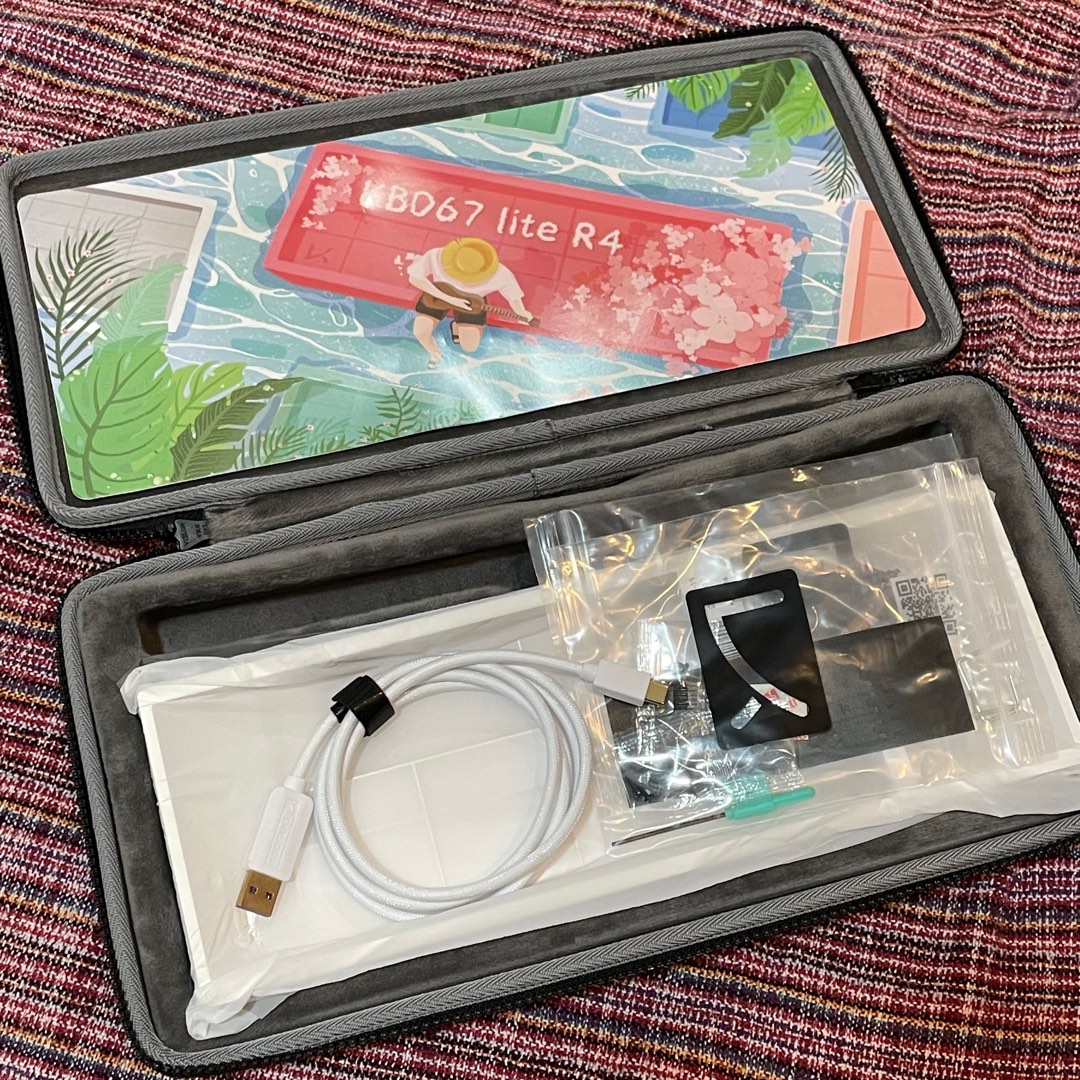 KBDFANS KBD67 Lite R4 Mechanical Keyboard Kit, Computers & Tech, Parts ...