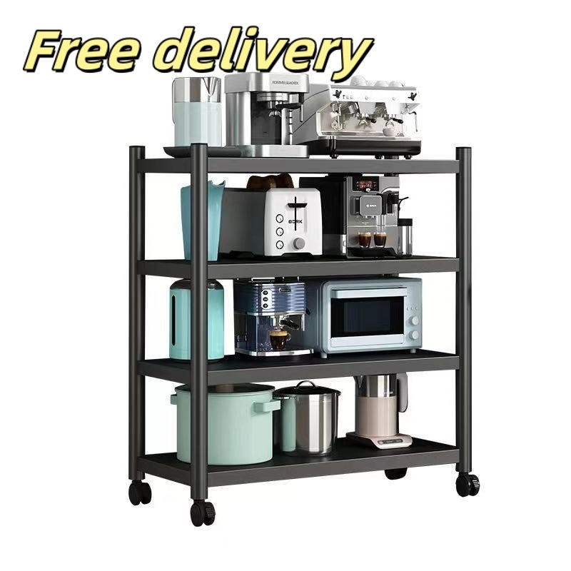 Kitchen high-capacity storage rack, floor to floor, multi-layer ...