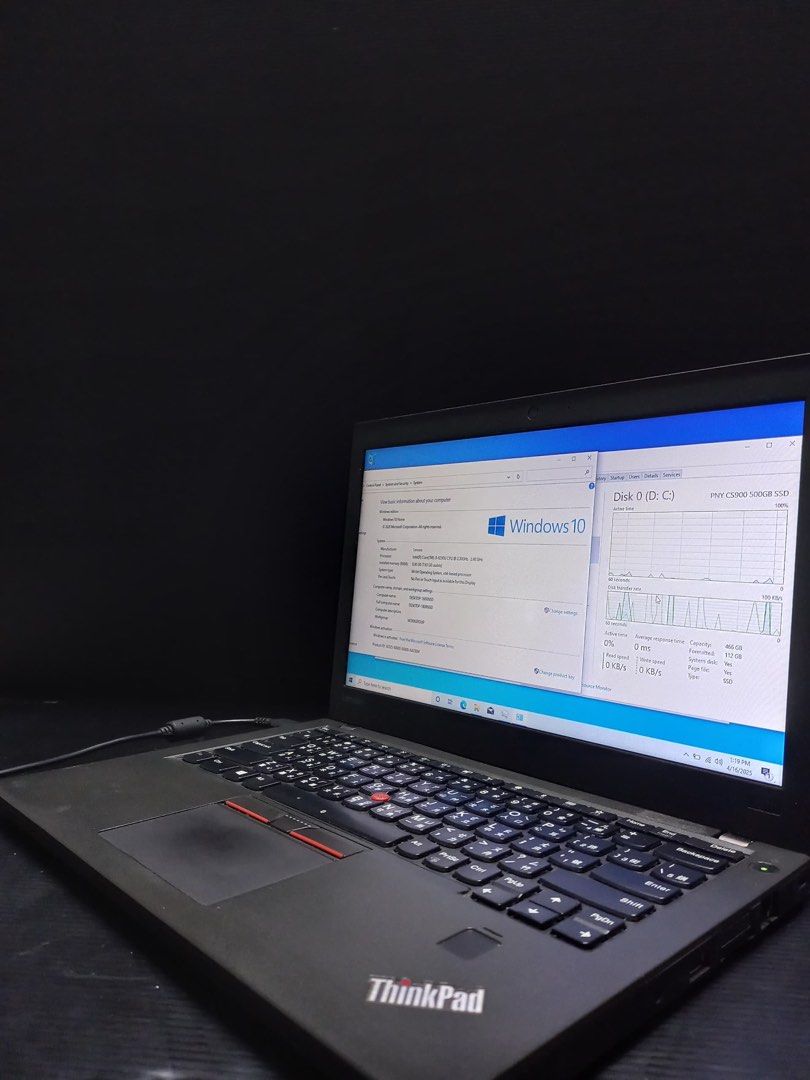 Laptop Lenovo Thinkpad X270, i5/-6th Gen, 8Gb RAM, 466Gb SSD, Computers & Tech, Laptops ...