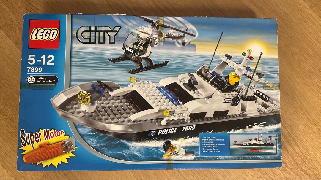 LEGO 7899 Police Boat (Floats on water), Hobbies & Toys, Toys & Games ...