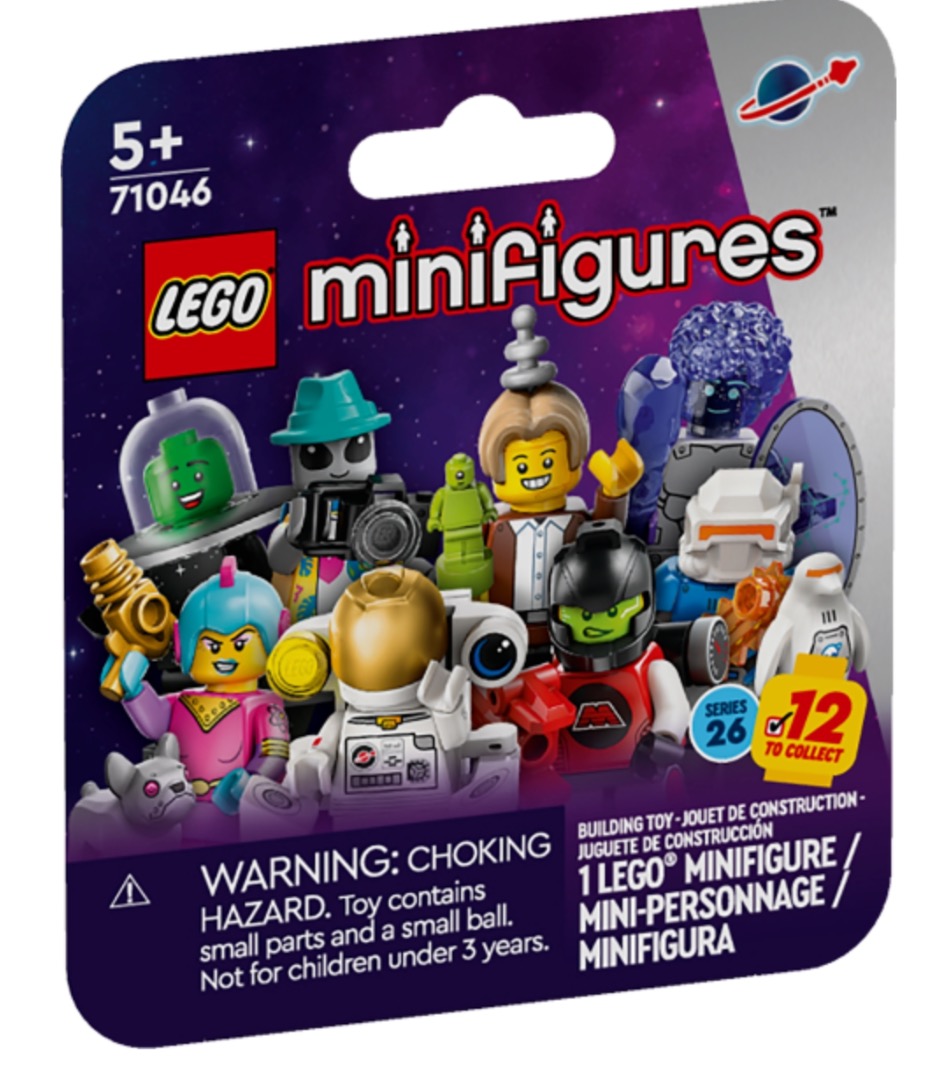 Lego Collectible Minifigure Series 26 (71046) - Random Characters ...
