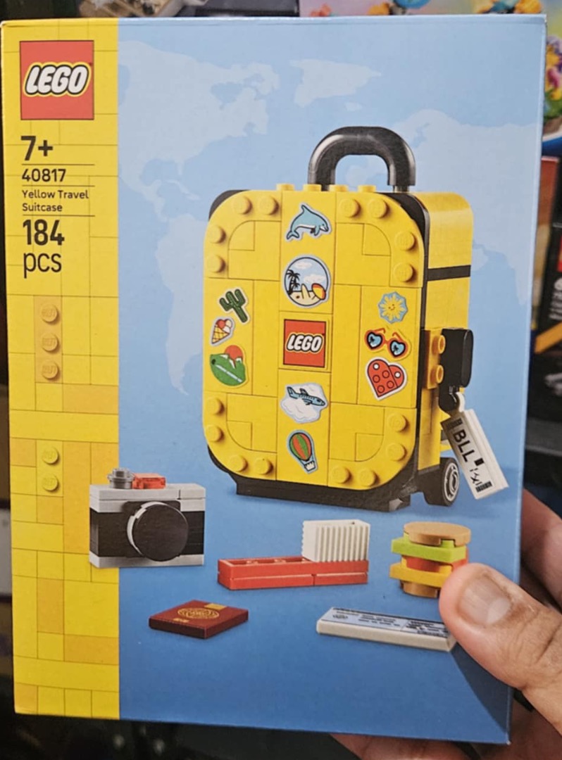 Lego Creator Yellow Travel Suitcase (40817), Hobbies & Toys, Toys ...