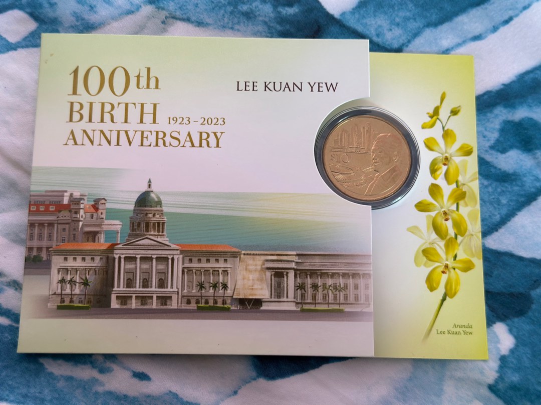 LKY 100th Birth Anniversary Coin (1923-2023), Hobbies & Toys ...