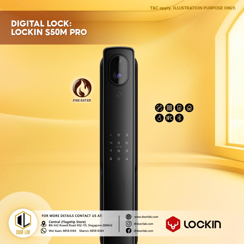 Lock/ Digital Lock/ Security Lock/ Safety Lock/ HDB Lock/ Door Lock ...
