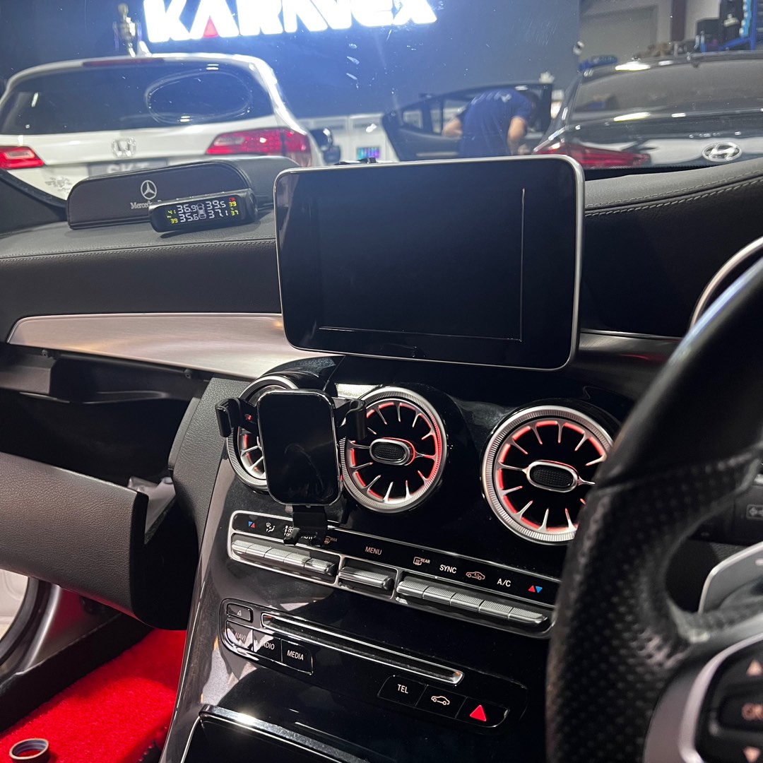 Mercedes C Class w205 Air Con Vent Ambient Lighting C180 C200 2014-2020 ...