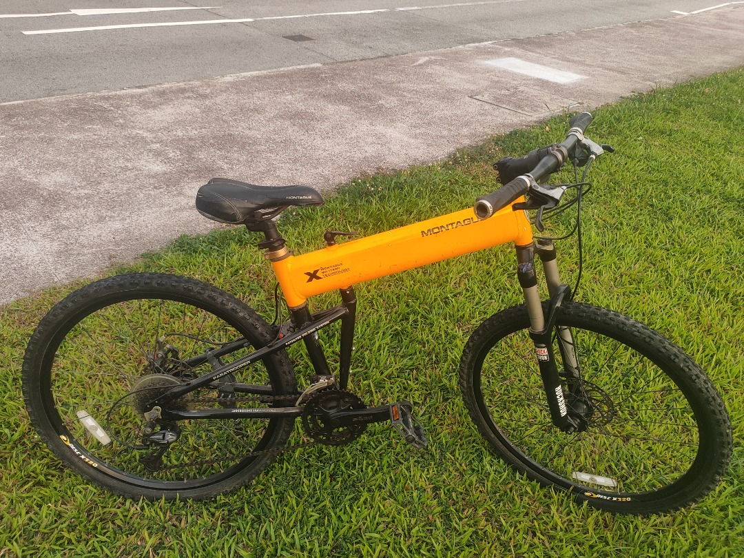 Montague Paratrooper Pro folding mountain bike, Sports Equipment ...