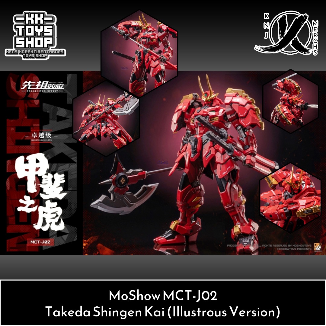 MOSHOW TOYS MCT-J02 Takeda Shingen (Illustrious Class), Hobbies & Toys, Toys & Games on Carousell
