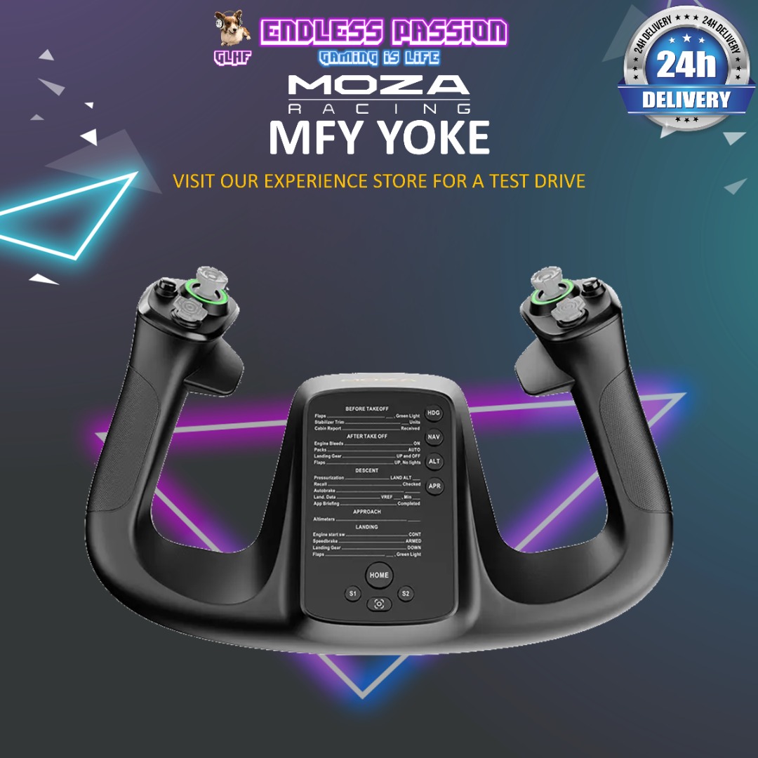 MOZA Racing MFY Yoke - AS012, Computers & Tech, Parts & Accessories ...