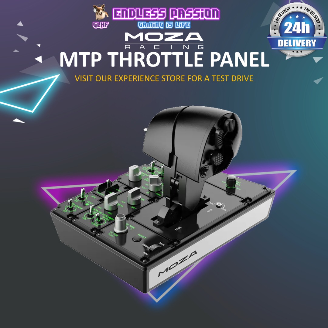 MOZA Racing MTP Throttle Panel - AS008, Computers & Tech, Parts & Accessories, Other Accessories ...