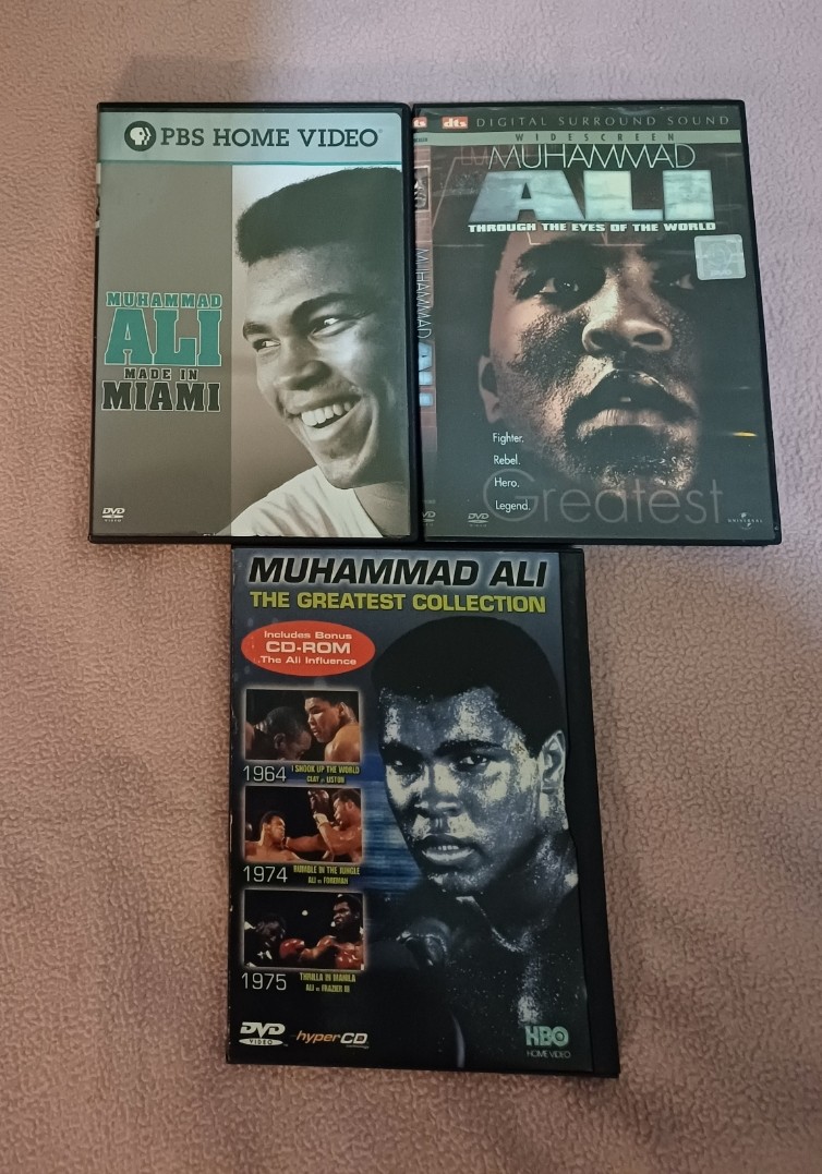 Muhammad Ali 400 minutes Film Footage Nicknamed "The Greatest" Boxing ...