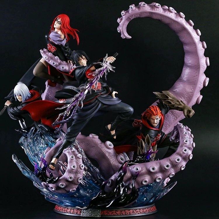 Naruto Sasuke & Taka Team GK Figure – Limited Edition Desktop Display ...