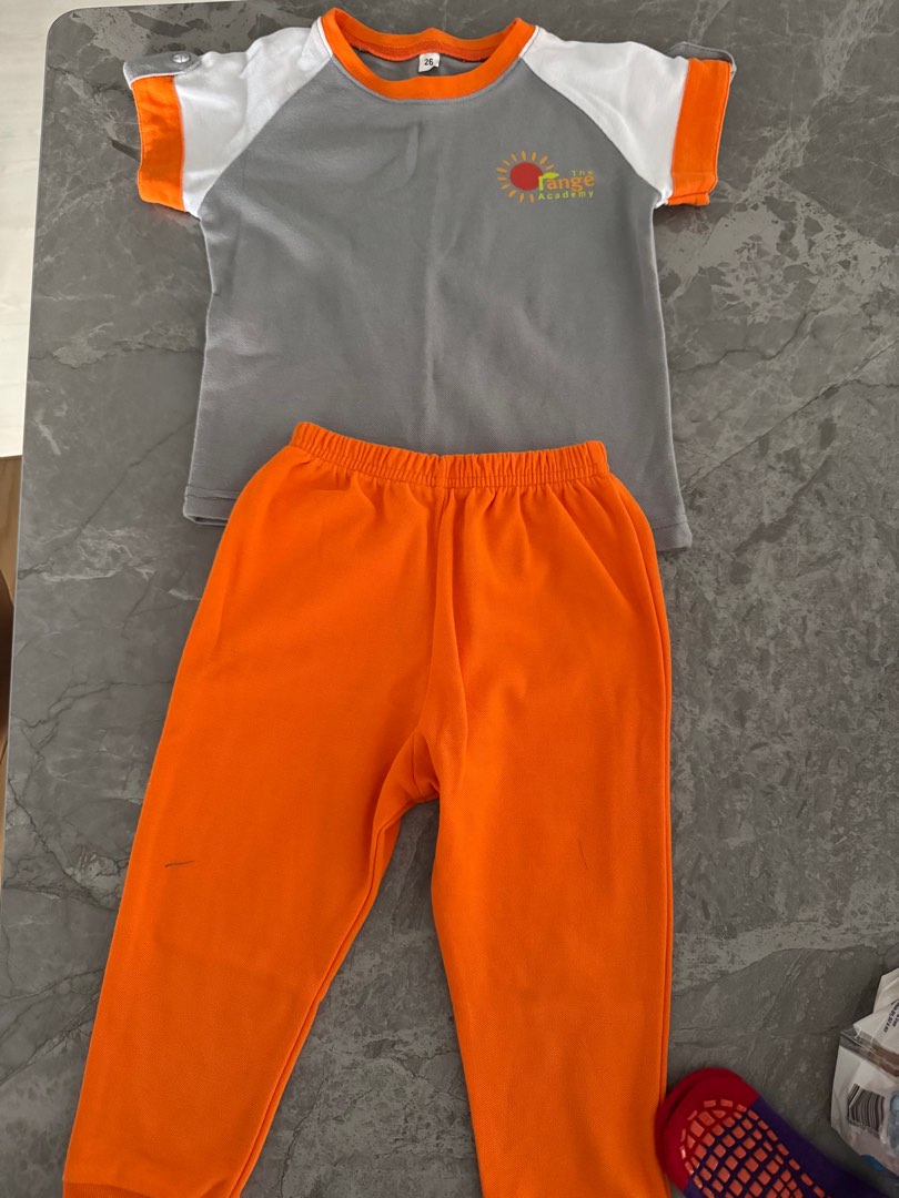 Orange Academy PM uniform size 26, Babies & Kids, Babies & Kids Fashion ...