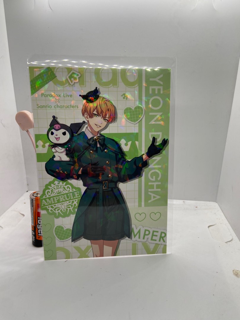 Paradox Live x Sanrio Holographic Postcard Yeon Dongha, Hobbies & Toys ...