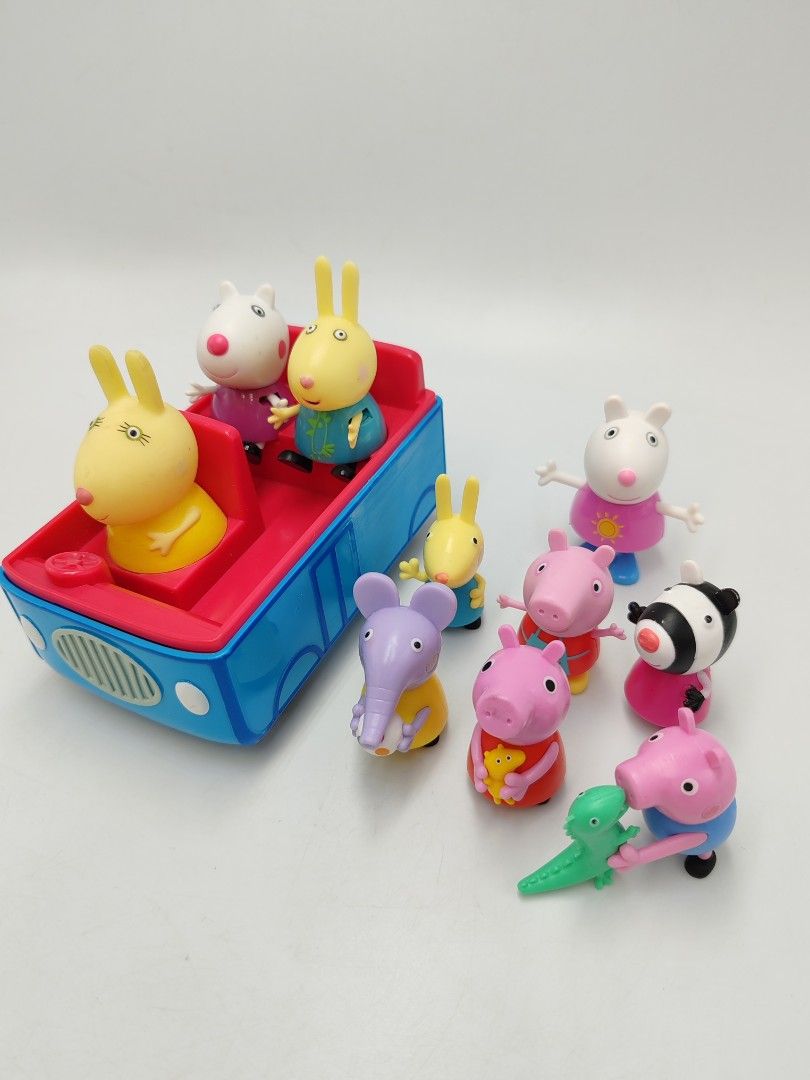 Peppa Pig School Bus Combo (A17), Hobbies & Toys, Toys & Games on Carousell