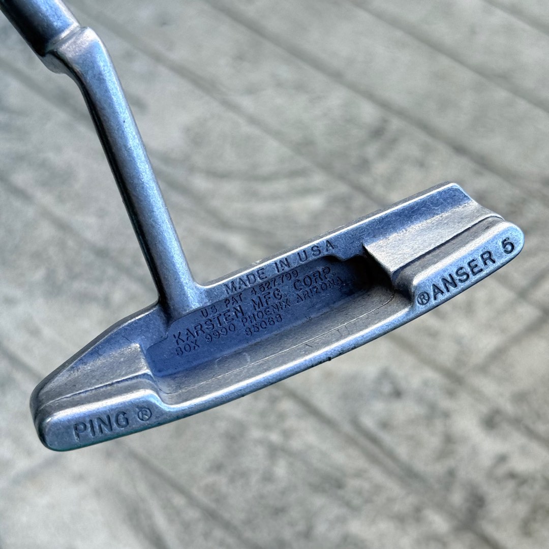 PING ANSER 5 Golf Putter Kasten 85068 Vintage Golfclub Right Handed ...