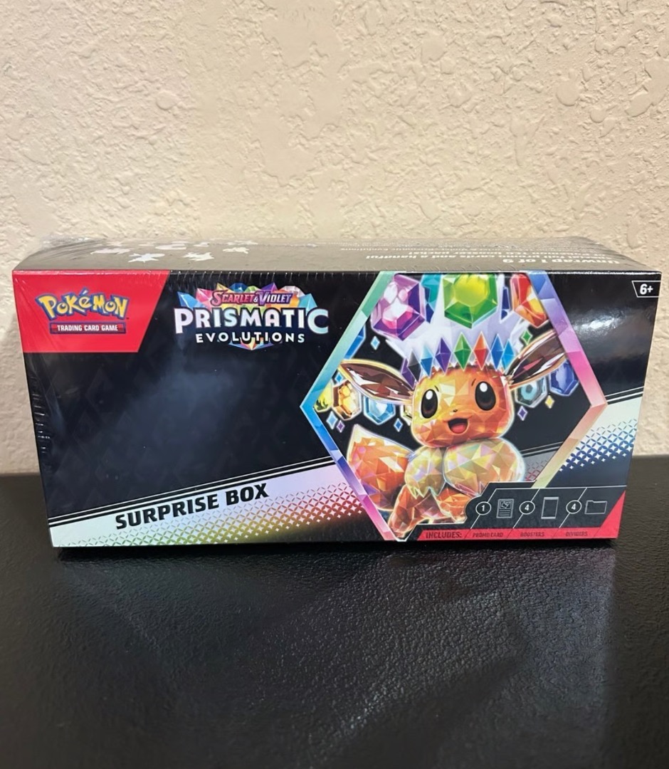 Pokemon Prismatic Surprise box Ready Stock, Hobbies & Toys, Toys ...