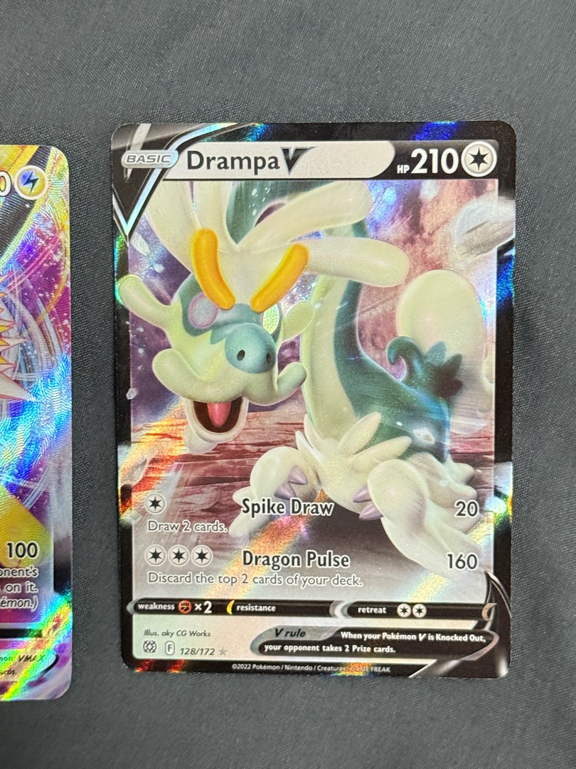 Pokemon TCG Card Drampa V, Hobbies & Toys, Toys & Games on Carousell