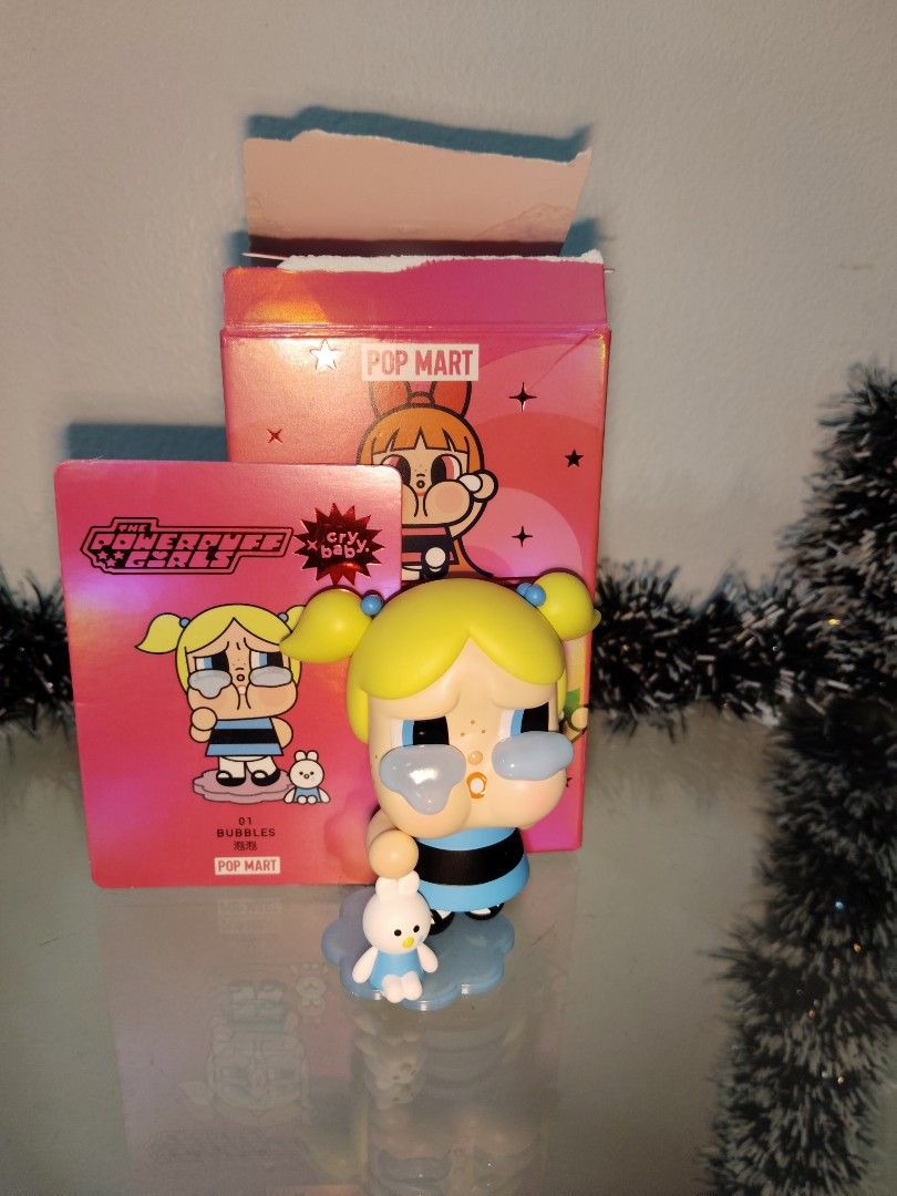 Popmart Powerpuff girls bubbles, Hobbies & Toys, Toys & Games on Carousell