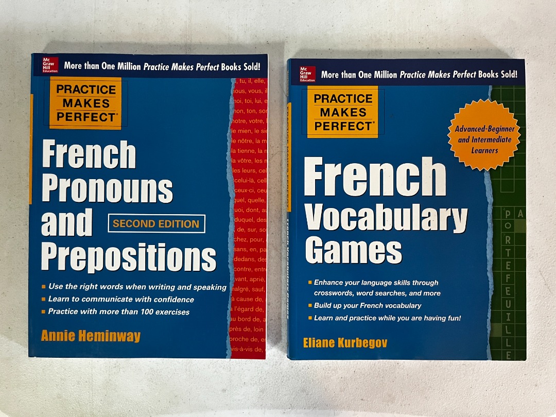 Practice Makes Perfect: French Language Workbooks - French Pronouns and ...