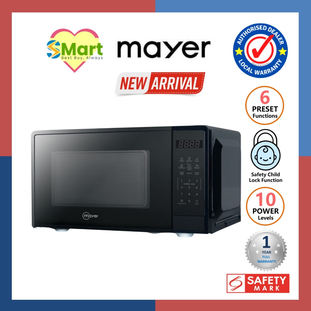 *PROMO ENDING SOON, PM NOW!* Mayer 20L Microwave Oven MMMW702D, TV ...