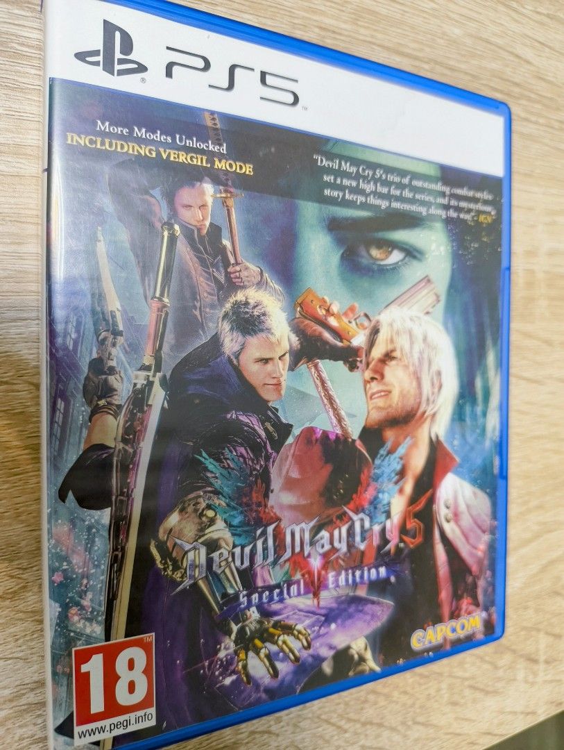 PS5 Game, Devil May Cry DMC5, Video Gaming, Video Games, PlayStation on ...